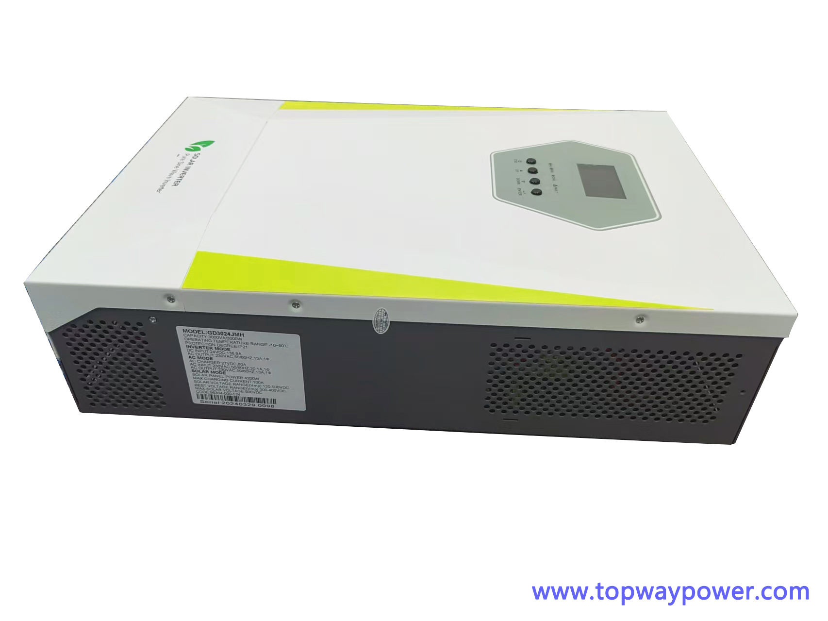 Reliable Hybrid Solar Inverter 6.2KVA 48V Solar System Inverter